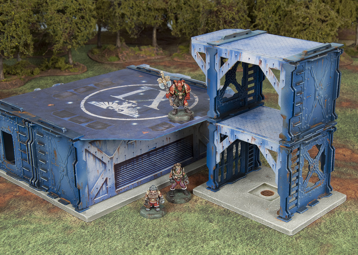 Dr. Mathias's Miniature Extravaganza: Imperial Firebase 40K 2nd Edition ...