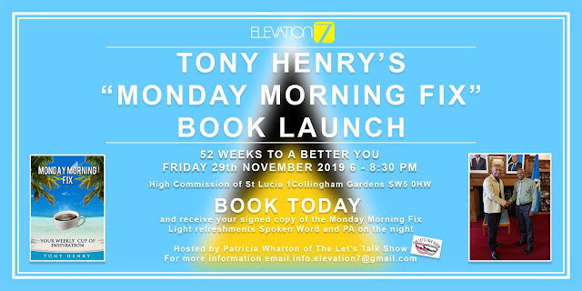 Tony Henry's "Monday Morning Fix" Book Launch - ELEVATION 7