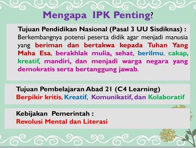 Langkah Praktis Penyusunan IPK (Indikator Pencapaian Kompetensi ...