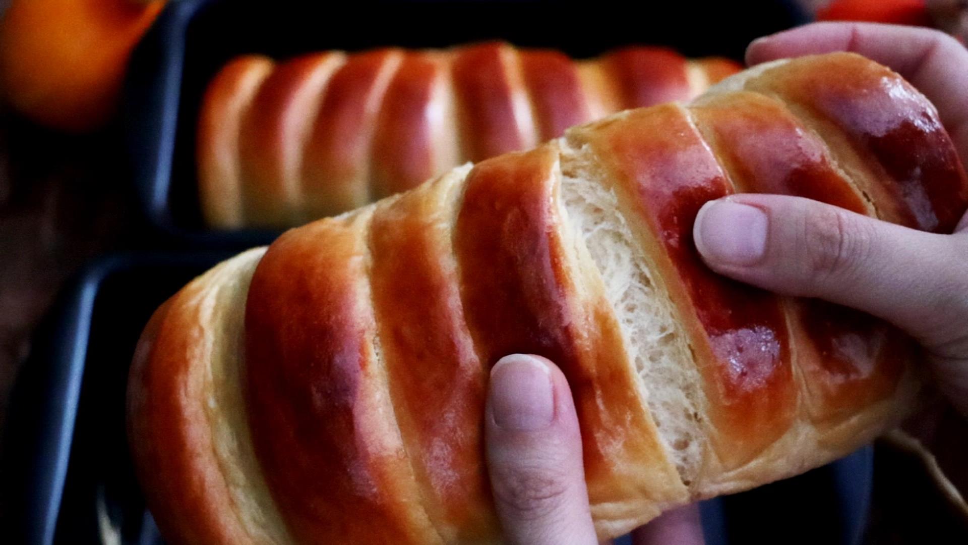 Josephine's Recipes : Soft And Fluffy Pumpkin Bread - Pre-Ferment Dough ...