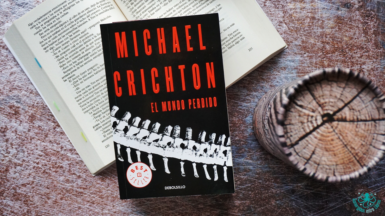 Sumergidos entre libros: El Mundo Perdido (Michael Crichton)