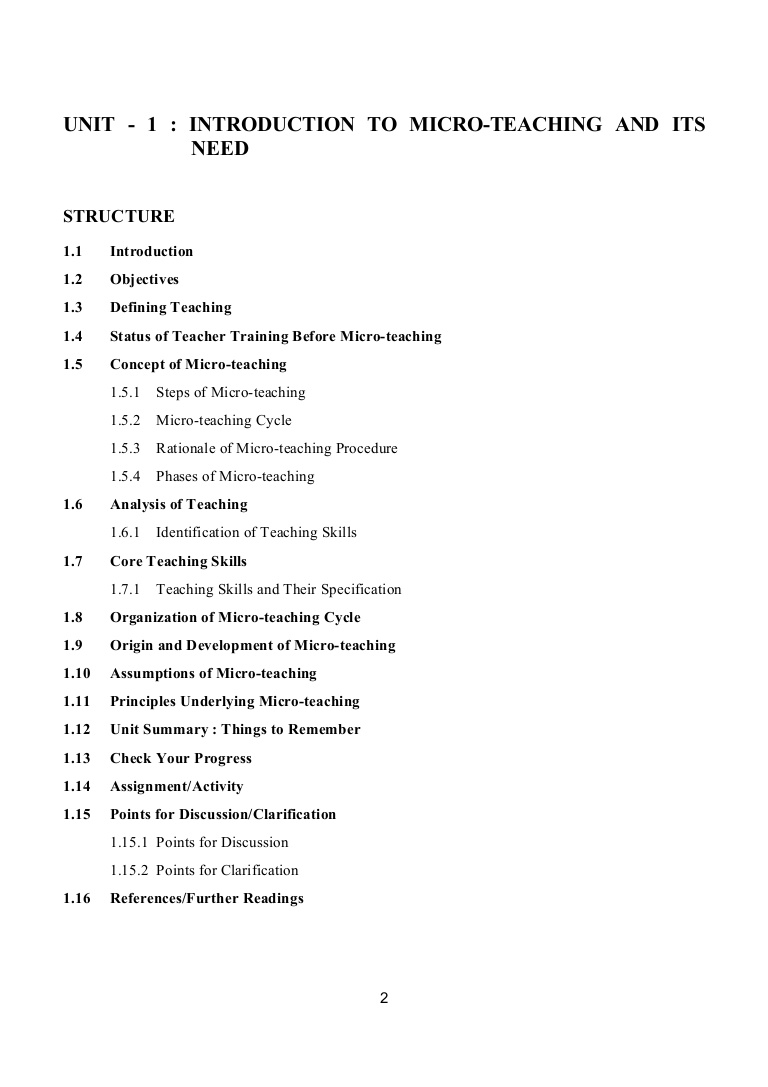 micro teaching skills - Scribd india