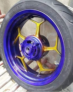 Pilihan Warna Velg Motor Keren dan Bagus - Dudungmaman07