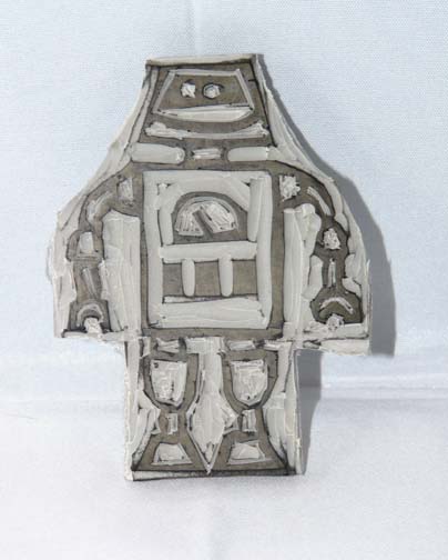 Craft Therapy with Crystal: Undefined: Carved Robot Stamp