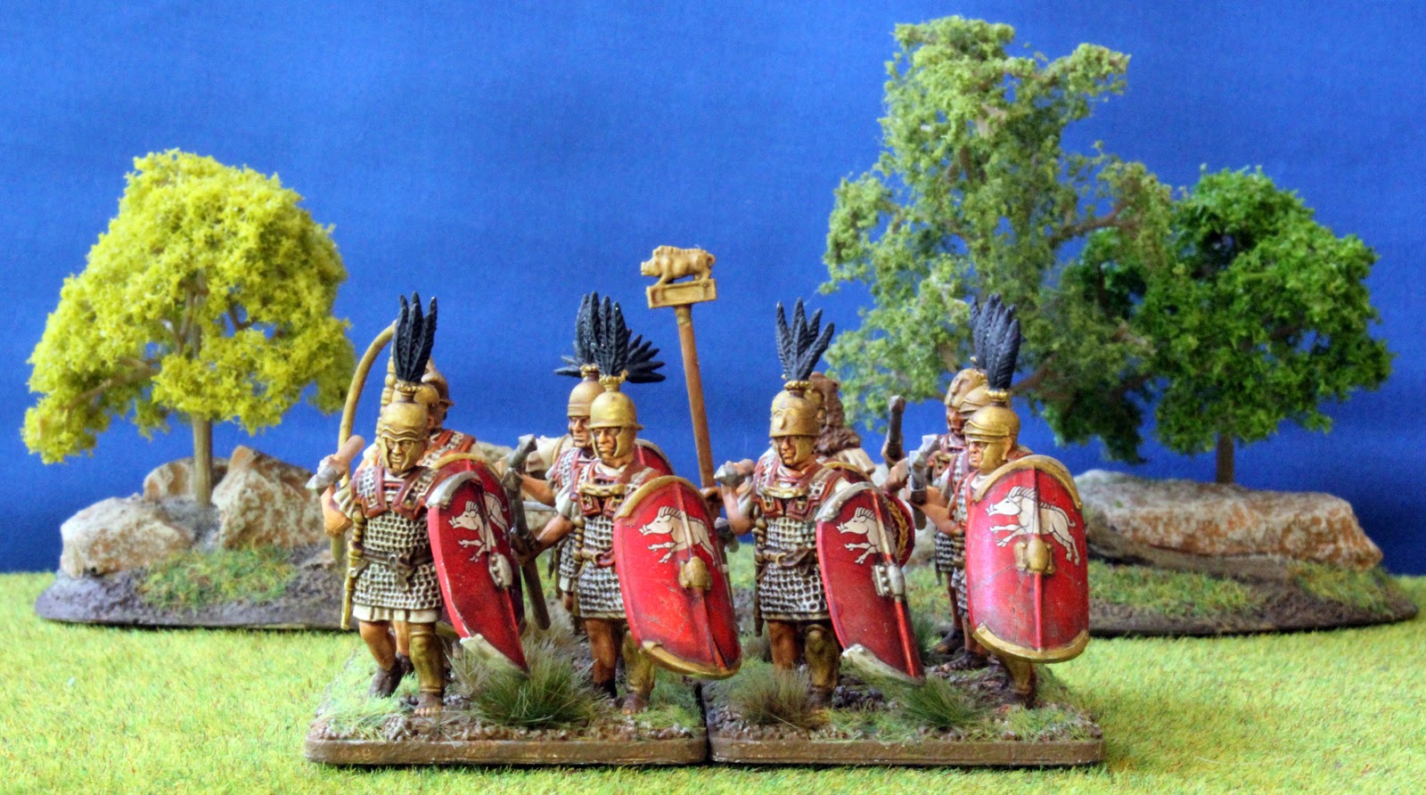 Bucellarii: Republican Roman Principes, Triarii and Command