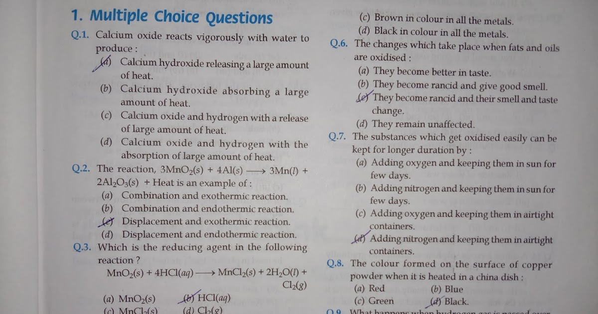 Chapter 1 science class 10th