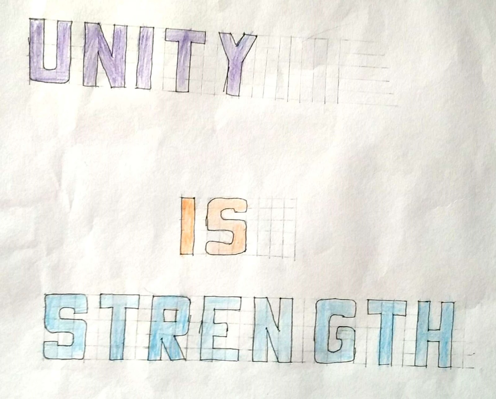 Slogan on Unity is strength | Slogan on Ekta Diwas | Paintings of Unity ...