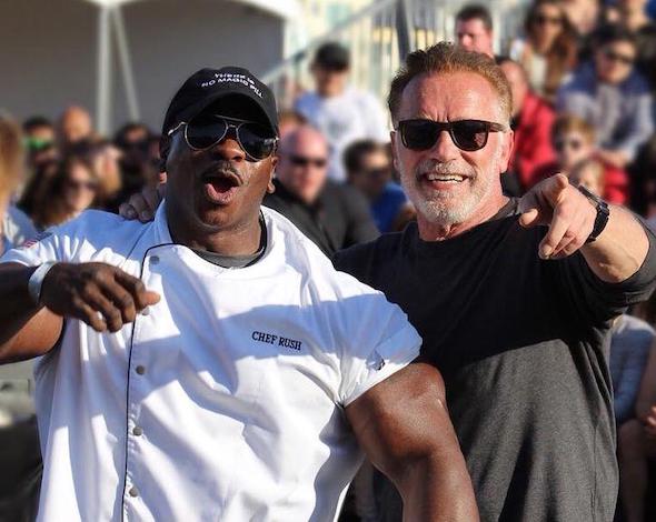 The Most Muscular Chef in the World Is The White House Chef Andre Rush