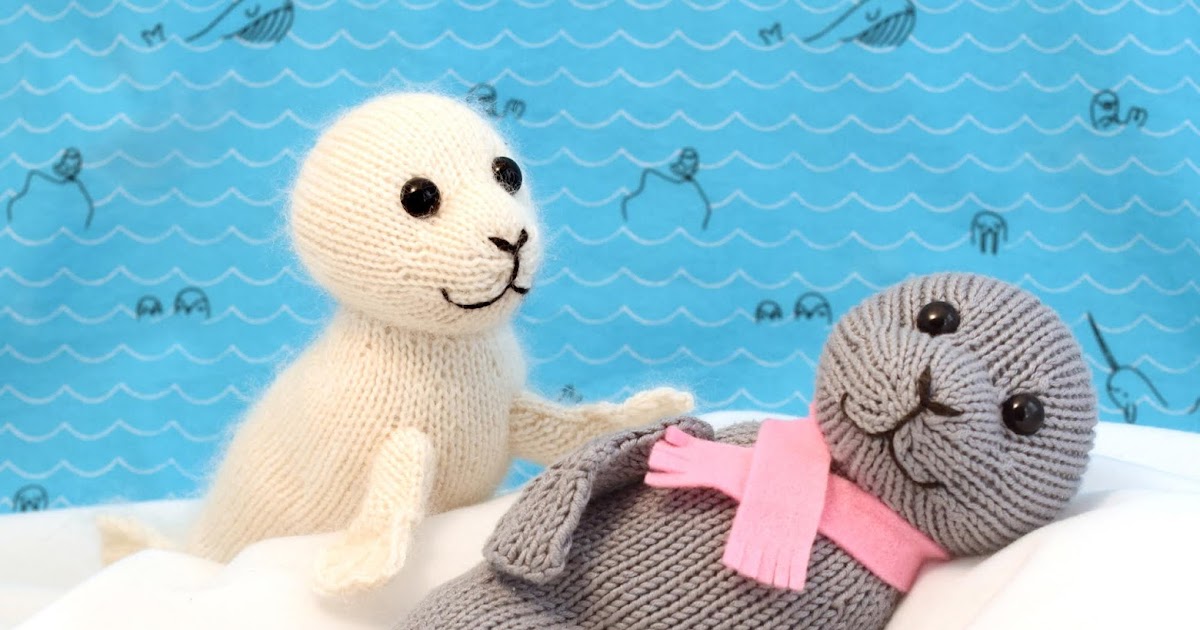 Fuzzy Thoughts: silky seal pattern