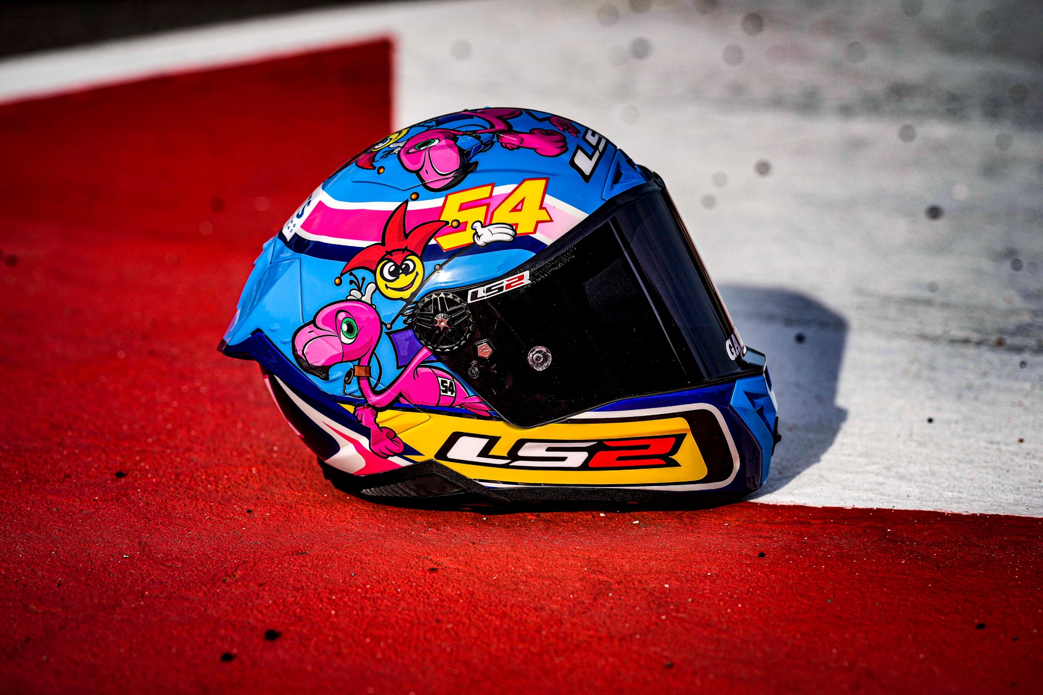 Racing Helmets Garage: LS2 FF805 Thunder R.Rossi Barcellona 2021 by ...