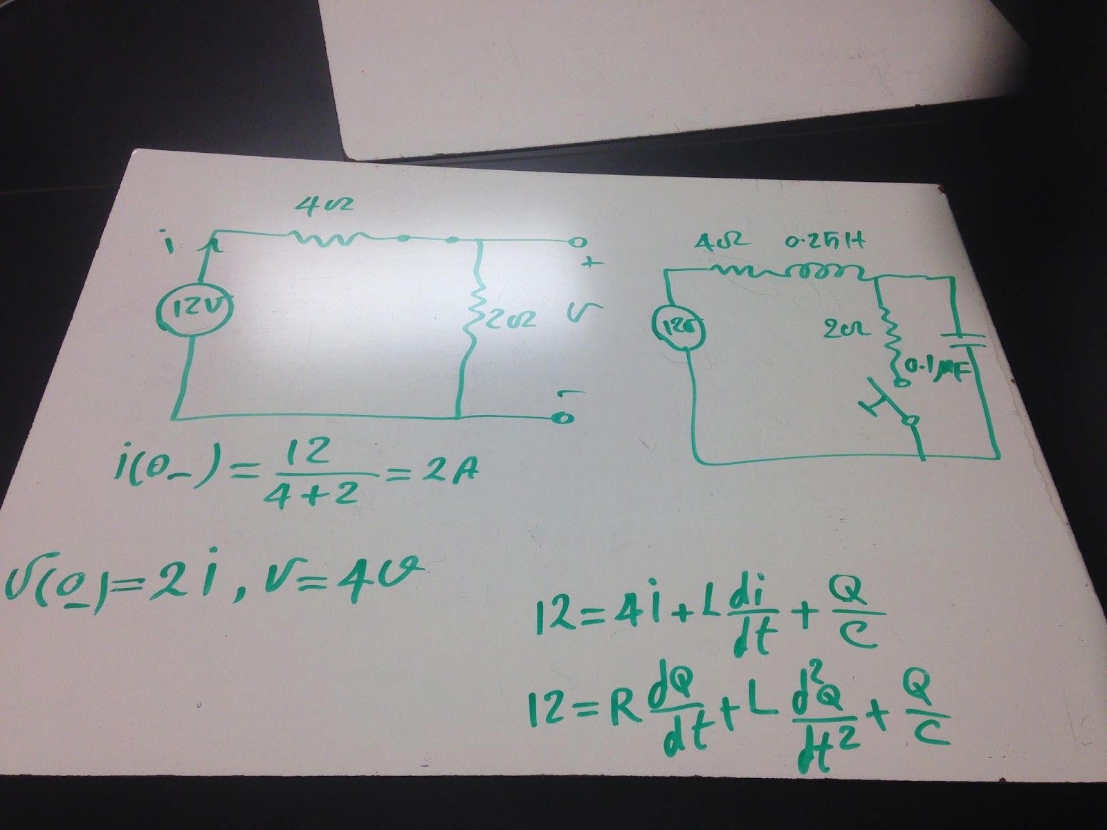 Engineering 44 tnguyen: DAY 17: Natural Response RLC Series and ... Engineering 44 tnguyen: DAY 17: Natural Response RLC Series and ...