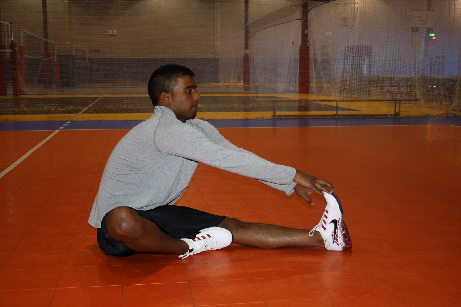 Victory Volleyball & Adult Sports: Stretching Pictures!