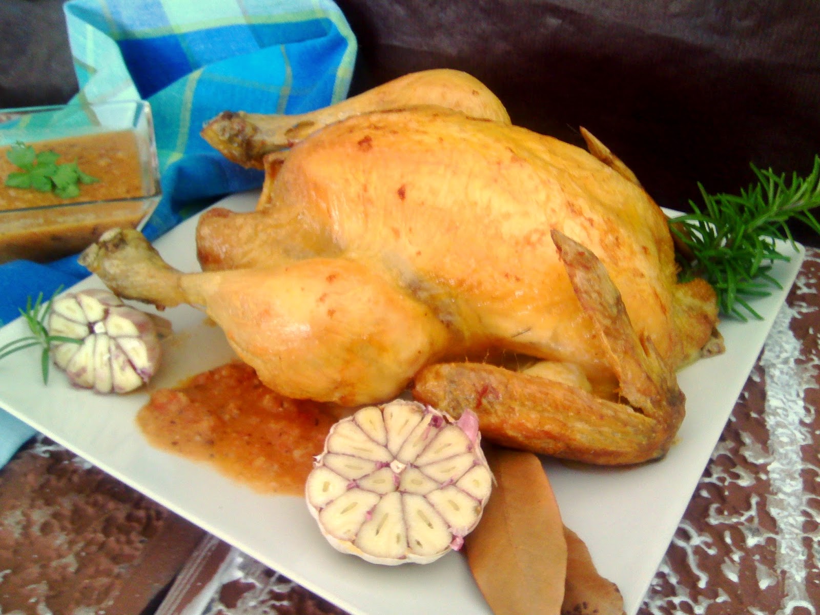 cocina sin problemas: Pollo de corral con salsa ¨Escaldums¨