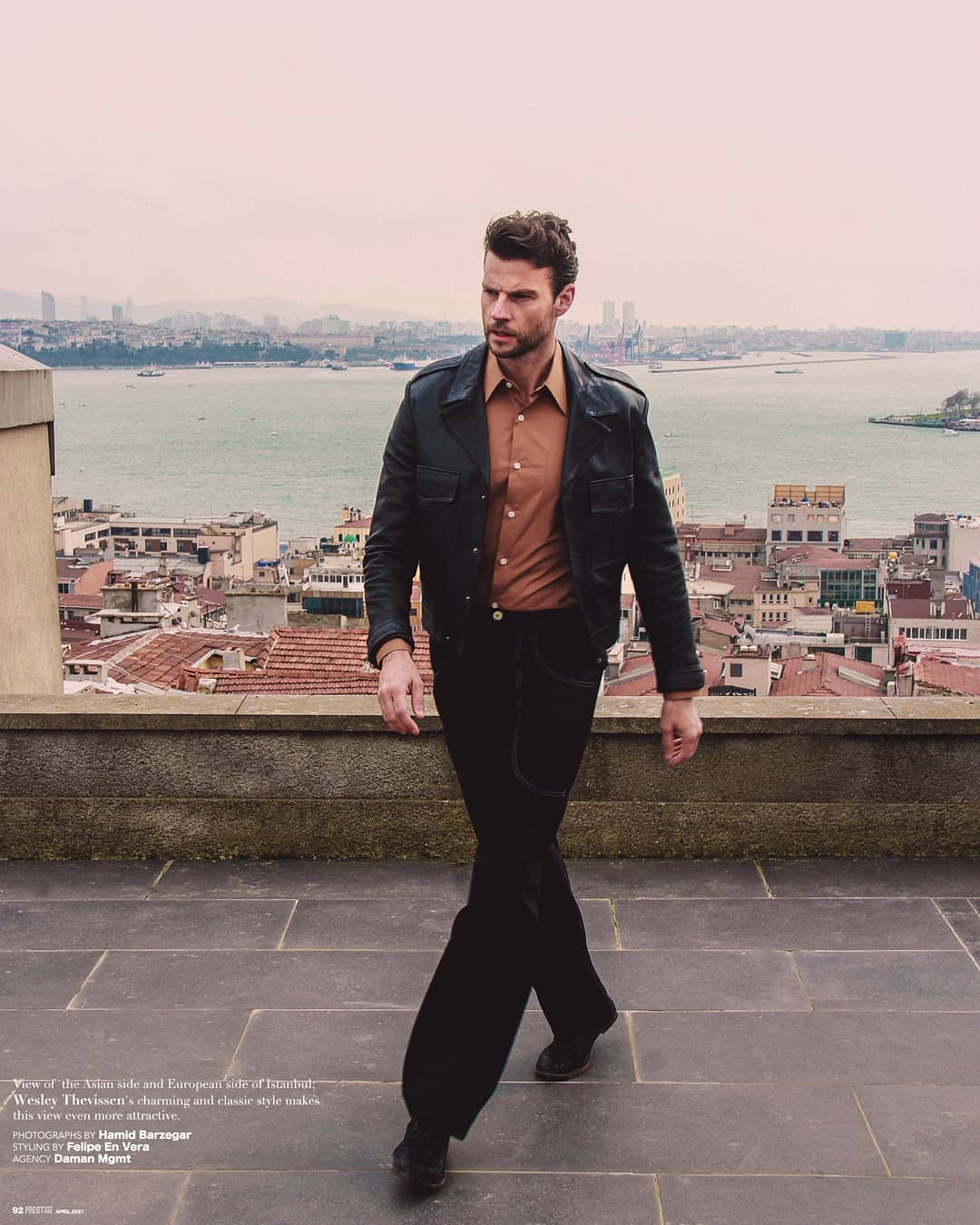 Wesley Thevissen conquista la ciudad de Galata para la portada de ...