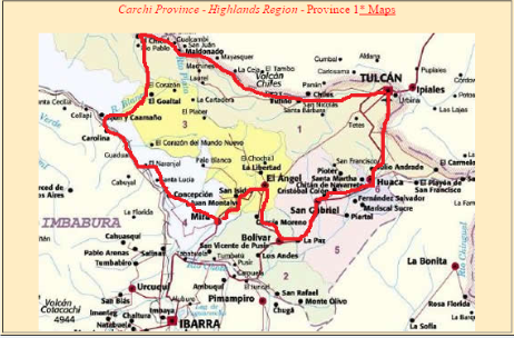 UN RECORRIDO POR LA PROVINCIA DEL CARCHI