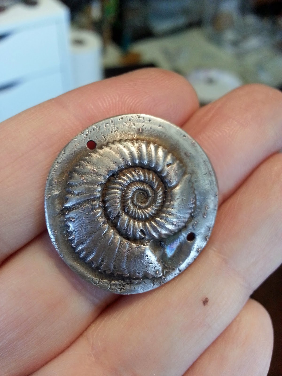 Love My Art Jewelry: White Copper Clay: A New Medium