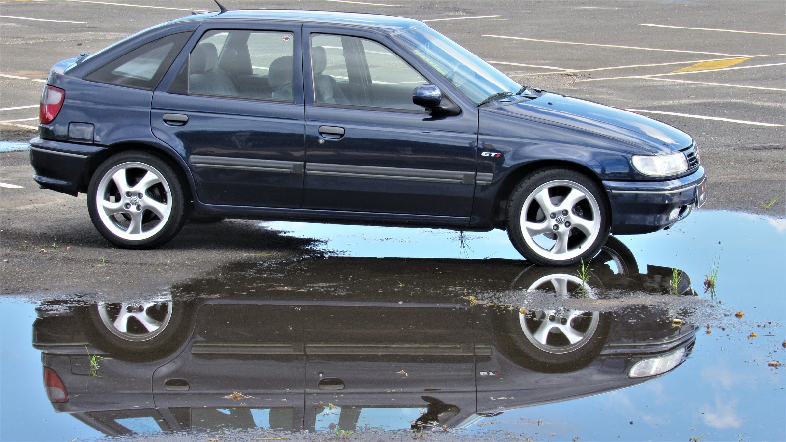 A sensação de guiar o Volkswagen Pointer GTi 1996!