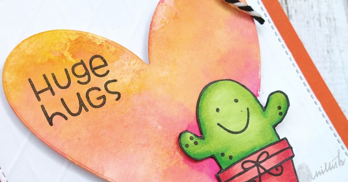 Huge hugs - Paper smooches