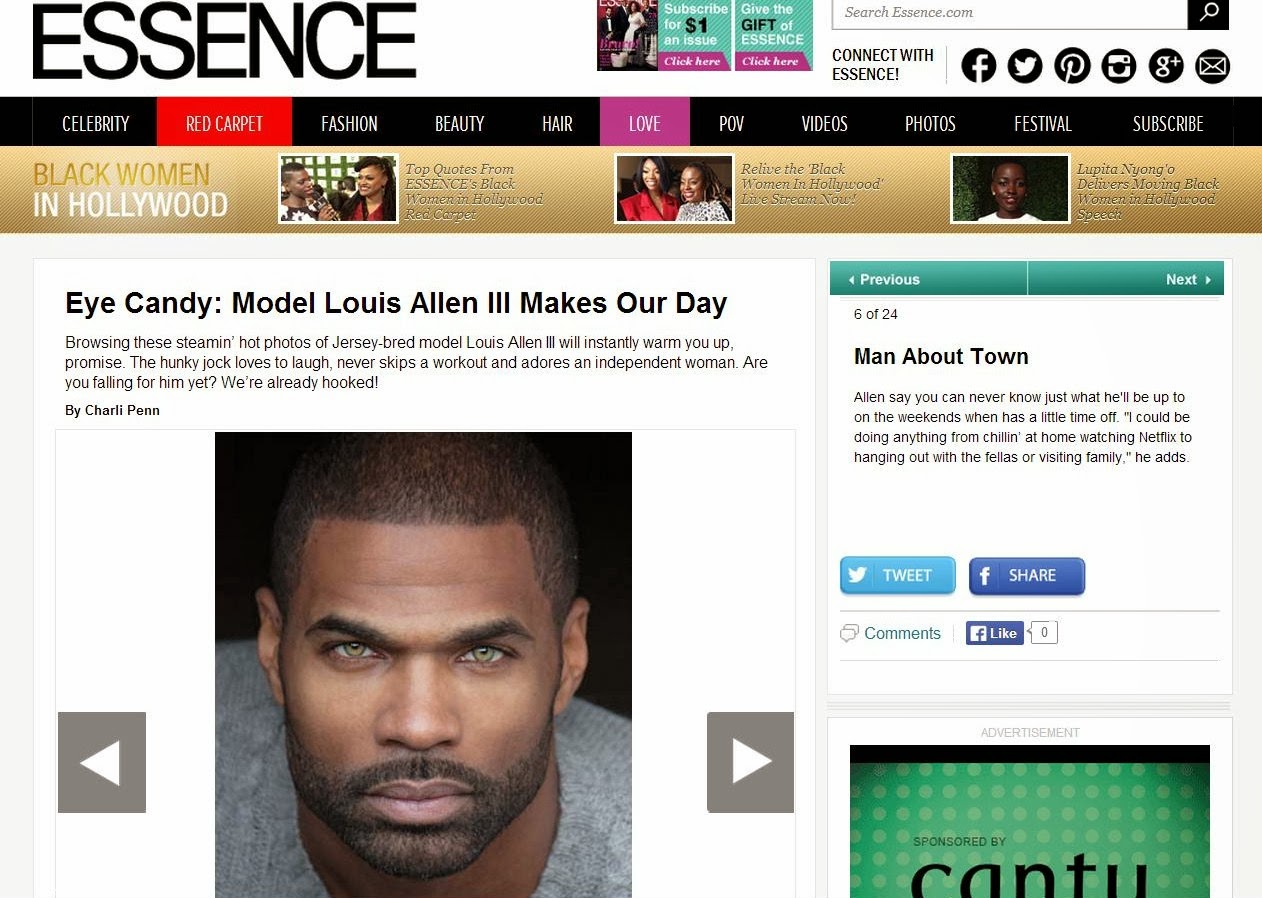 i am CAM Jr!: Model Man: LOUIS ALLEN III