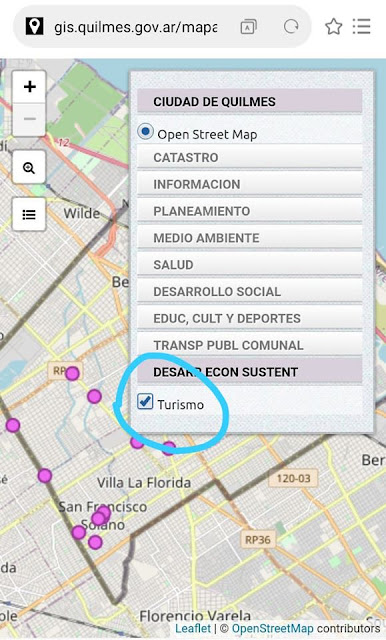 Inclusión de Sitios Trascendentes del Sudoeste del Partido en el Mapa ...