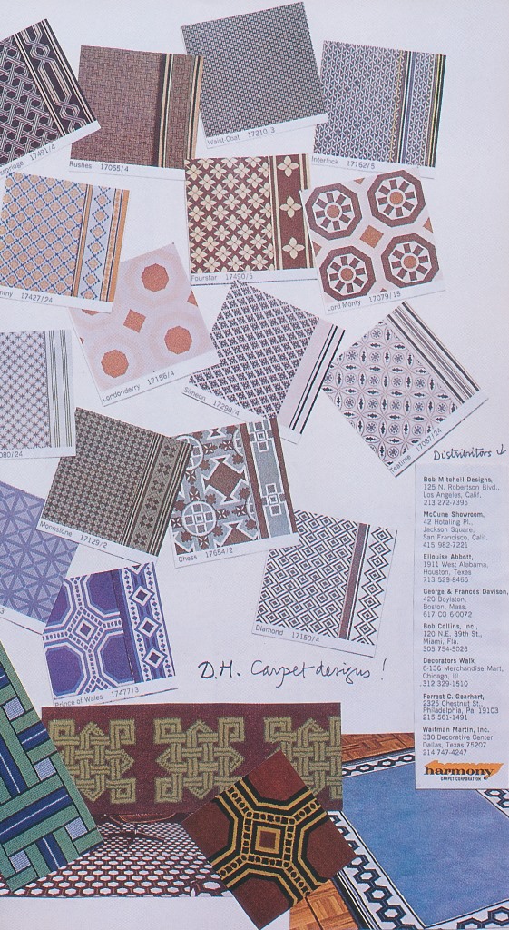 The Peak of Chic®: Revisiting David Hicks Carpet