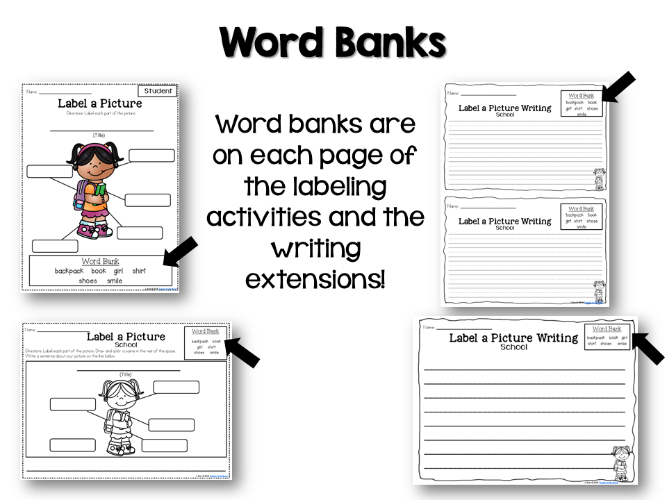 Label It and Write About It! - Teacher by the Beach