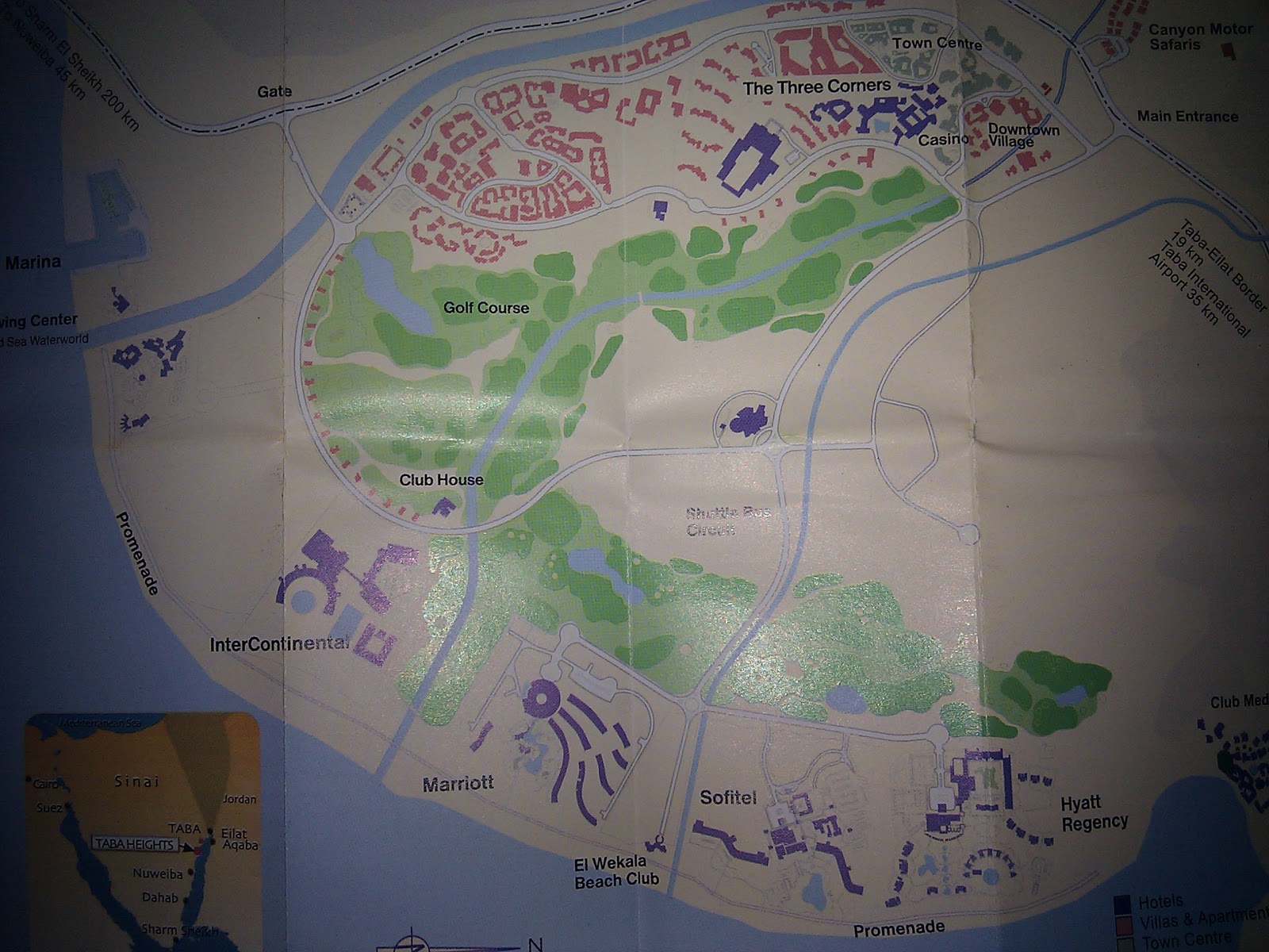 Vacances en Egypte: Comparaison des Hôtels de Taba Heights