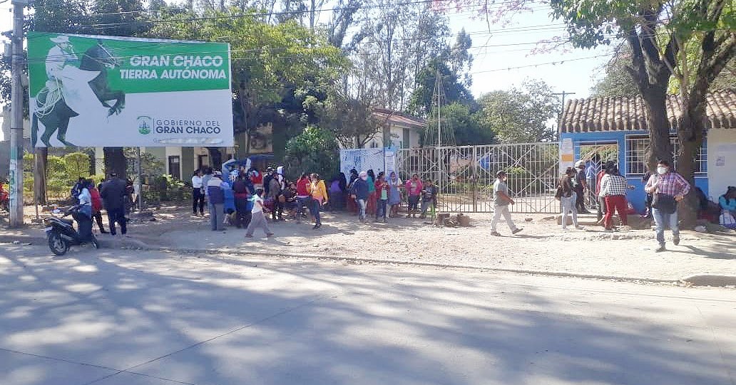 Representantes de ollas comunes bloquearon dos días el ingreso a la ...