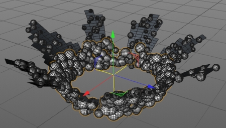 Cinema 4D - tips and trics: C4D - modelling water splash without plugins