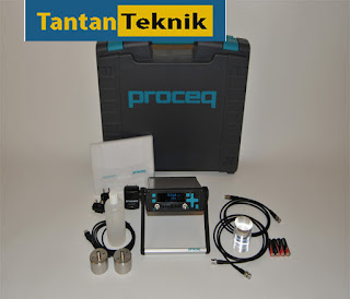 Ultrasonic Pulse Velocity Test ( UPV ) Proceq Pundit Lab+