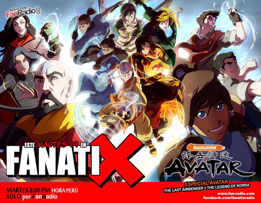 HOY A LAS 8PM EN FANATIX: UNIVERSO AVATAR - [-FanRadio-]