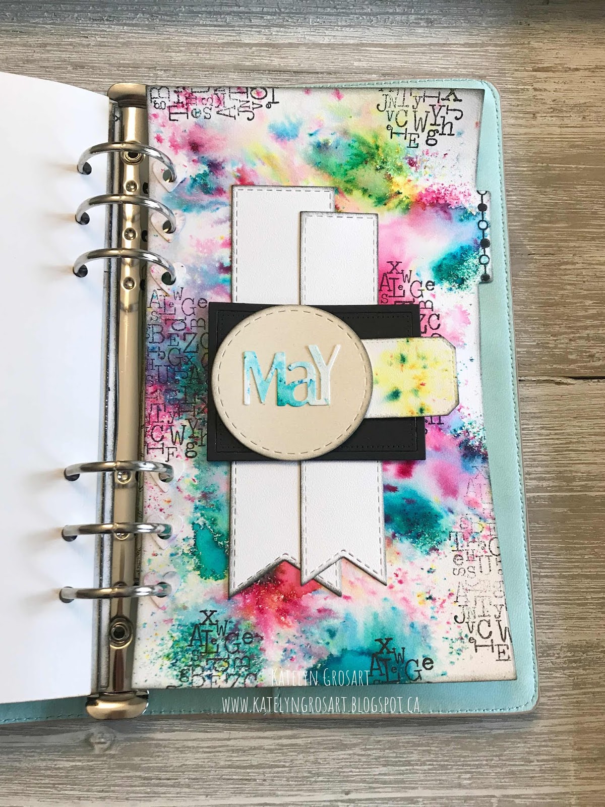 A Creative Journey: Planner Post - May Tittle Page