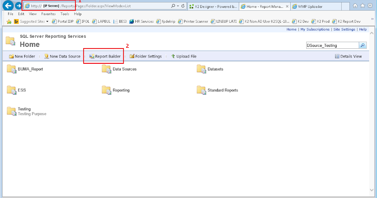 Create SSRS Report in SQL Server
