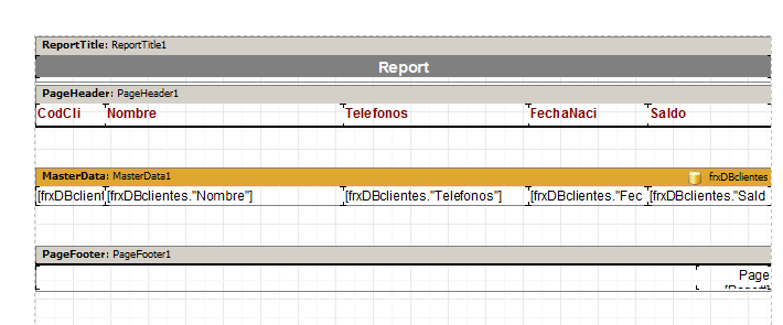 Delphi y FastReport: 1-) Mi primer reporte en FastReport