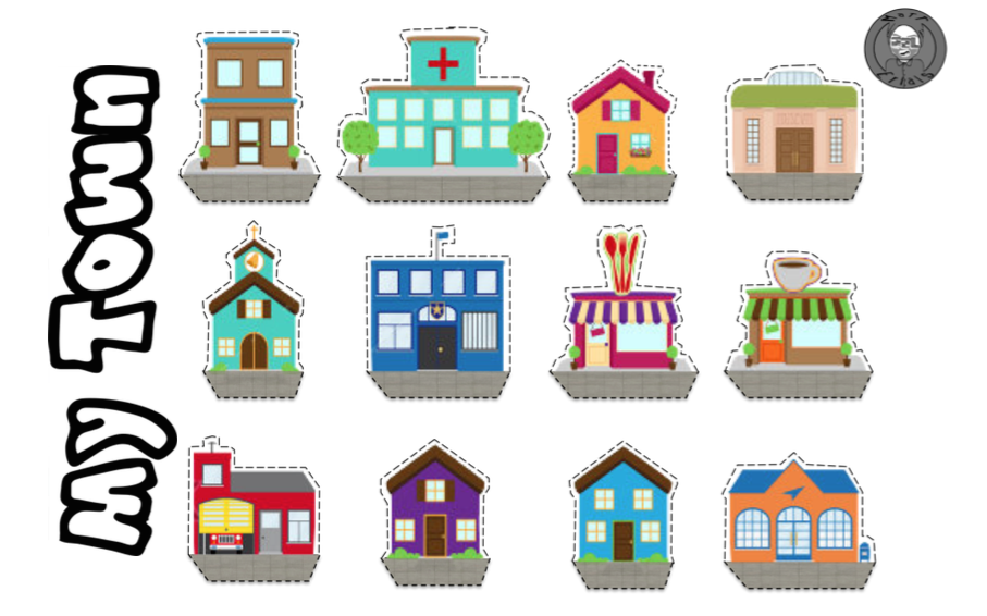 ESL Matt-erials: My Town