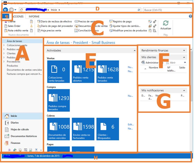 Tutorial basico Navegación de Microsoft Dynamics NAV 2015 ~ Tutoriales ...