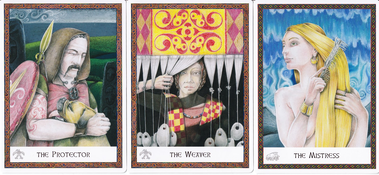 Rowan Tarot: Celtic Wisdom Oracle by Caitlin Matthews