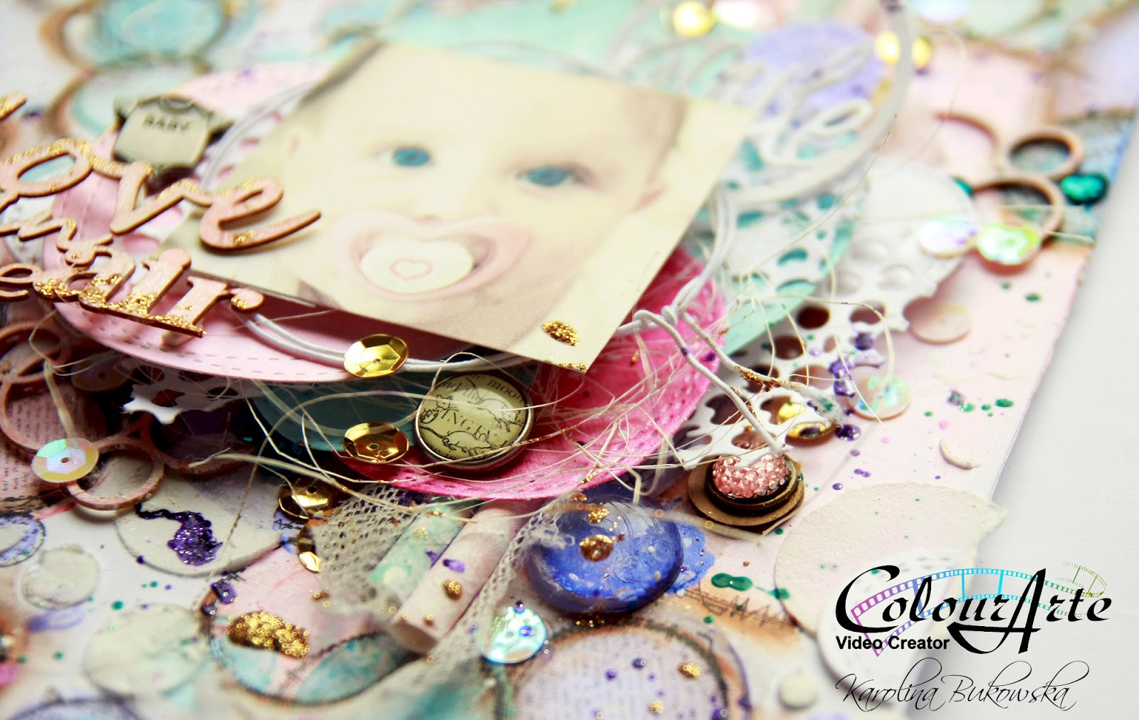 anari: Silks Acrylic Glaze layout for Colour Arte