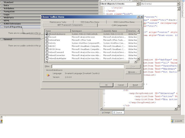 Crystal Report Viewer Not Showing Displaying In Toolbox Visual Studio ...