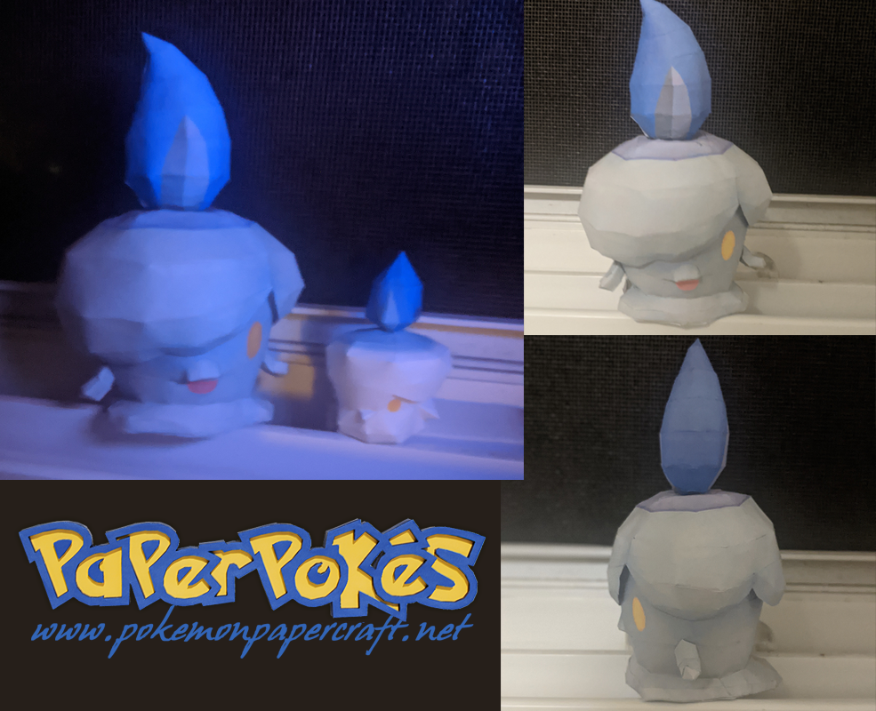PaperPokés - Pokémon Papercraft: LITWICK (Happy Halloween part 1!)