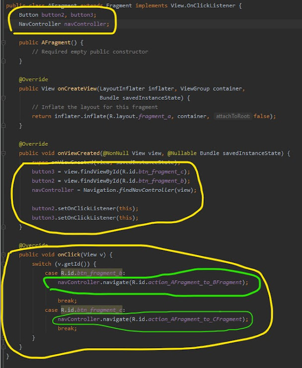 شروحات اندرويد ستوديو : شرح انشاء Navigation component والتعامل مع التعامل مع Fragment Graph ...
