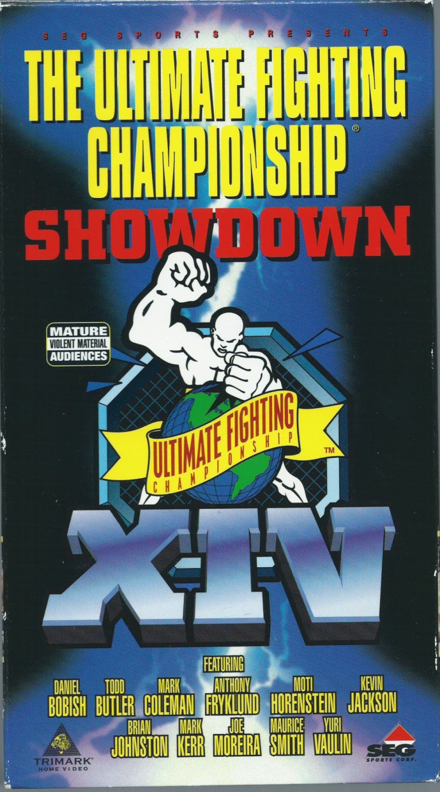 Cardboard Clubhouse: Wacky Wrestling VHS Boxes: UFC Edition
