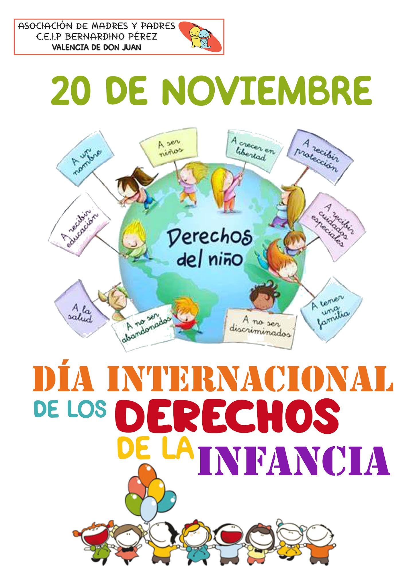 AMPA BERNARDINO PEREZ: DIA INTERNACIONAL DE LOS DERECHOS DE LA INFANCIA