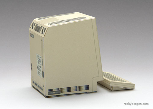 Apple Macintosh 128K Papercraft | Paperized Crafts