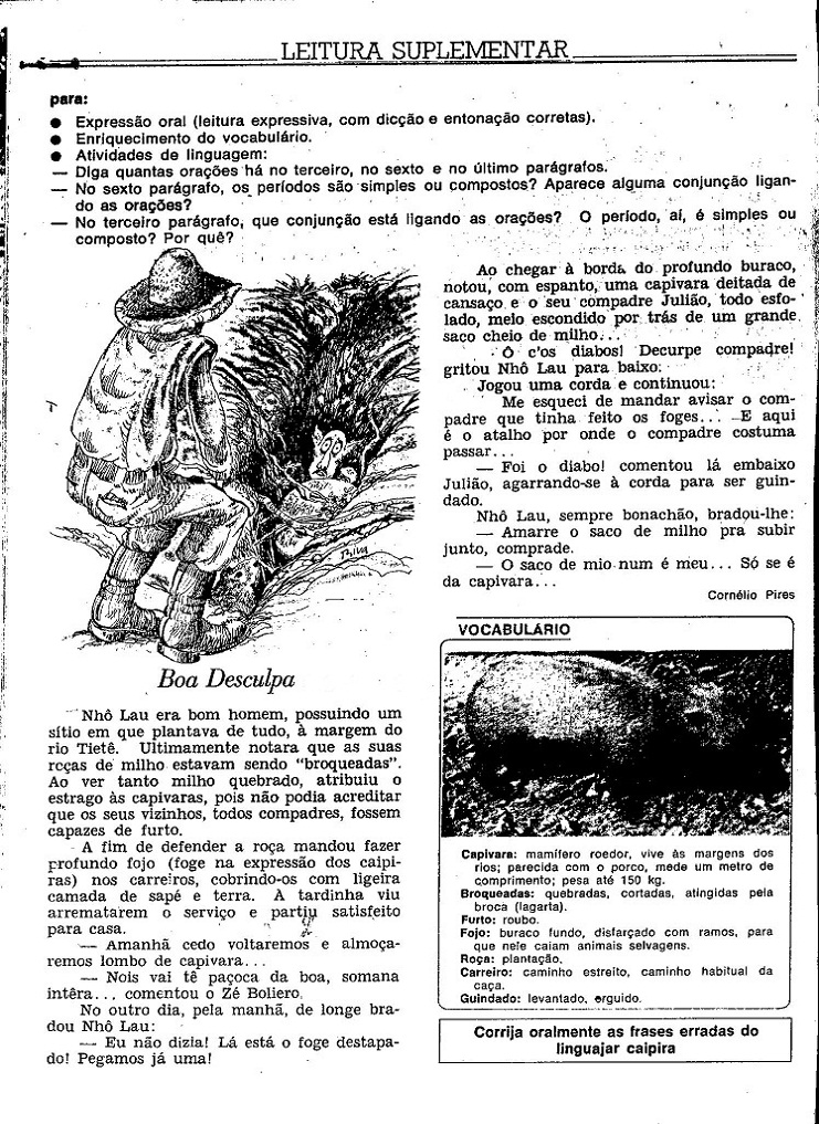 NA TRILHA DO TEMPO:JECA TATU, OBRA DE MONTEIRO LOBATO-Mistura de Alegria