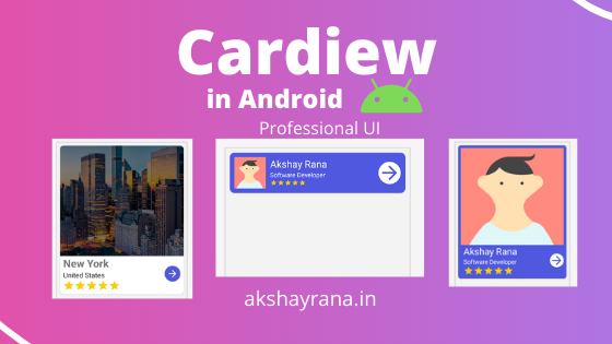 What Is Cardview In Android