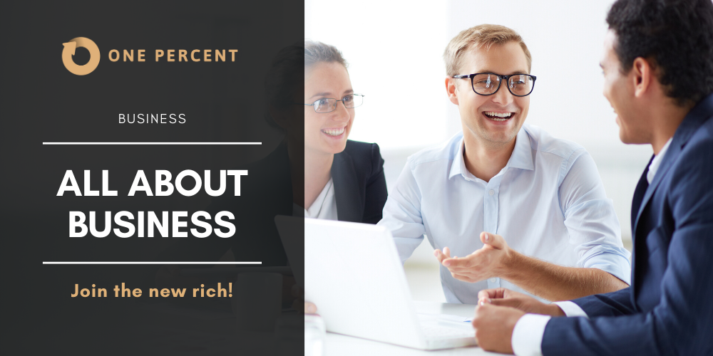 BUSINESS - ALL ABOUT BUSINESS - One Percent