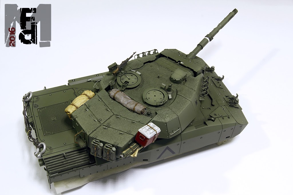 Fabrizio Pincelli: Leopard C2 Mexas: ready to weathering.