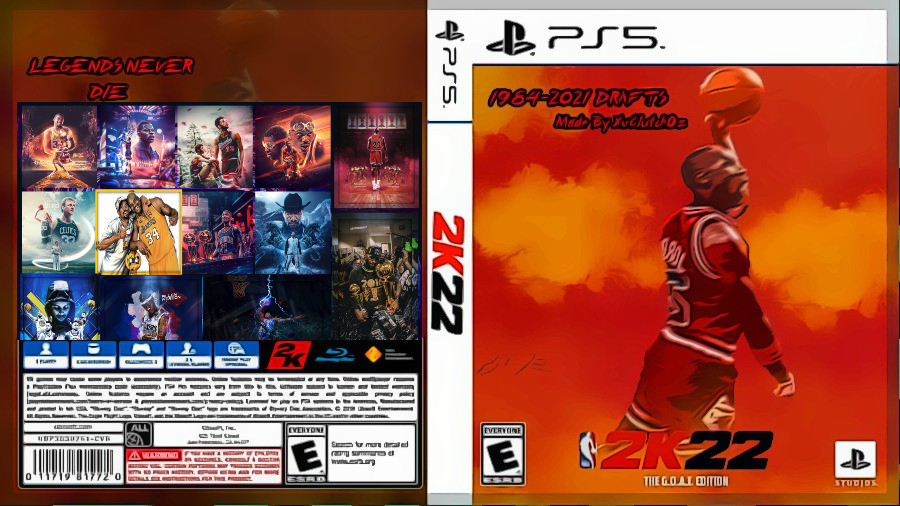 NBA 2K22 PS5 1984-2021 Draft Class Project