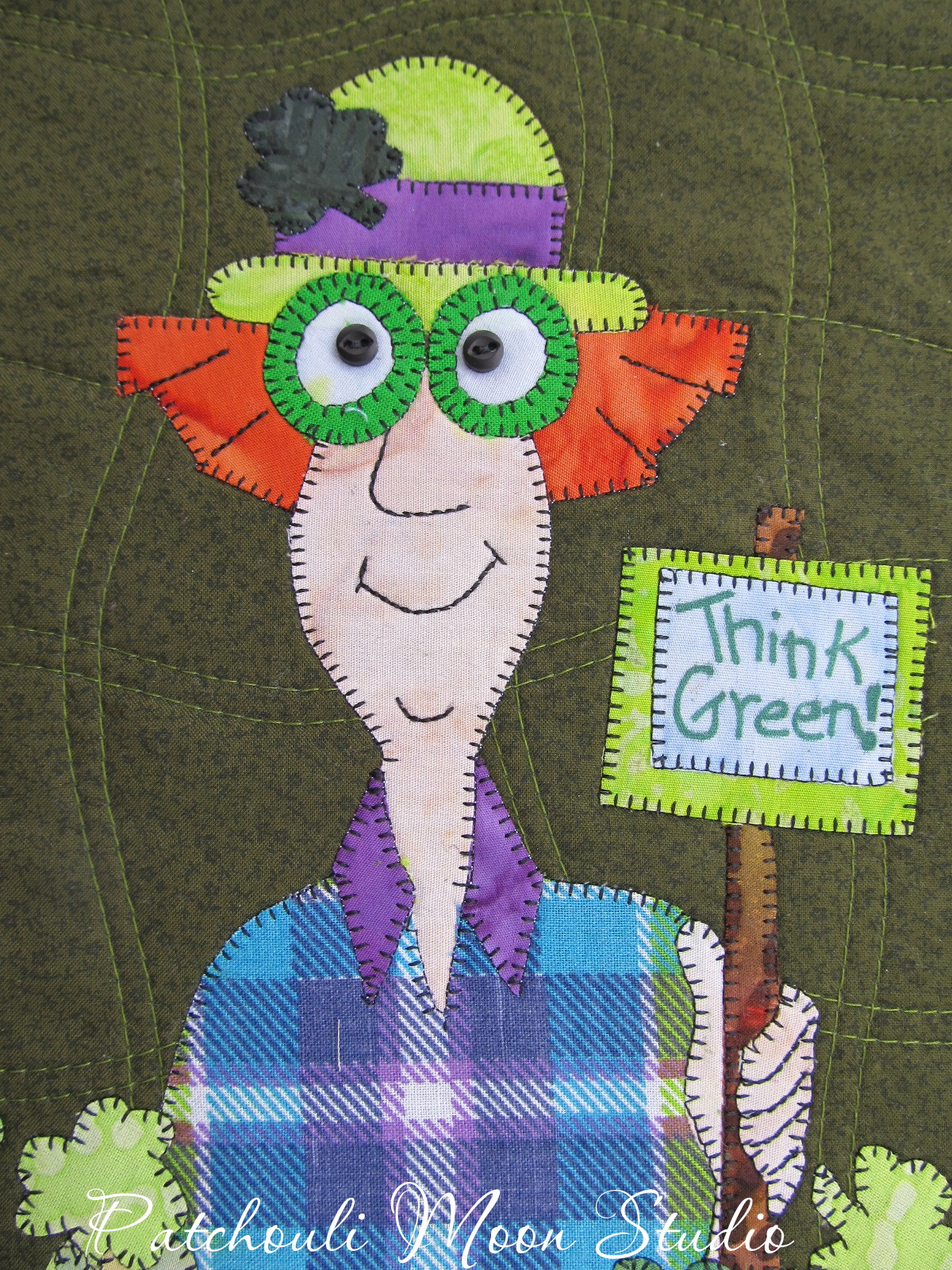 Patchouli Moon Studio: Harry Hound & Miss Kitty & Think Green